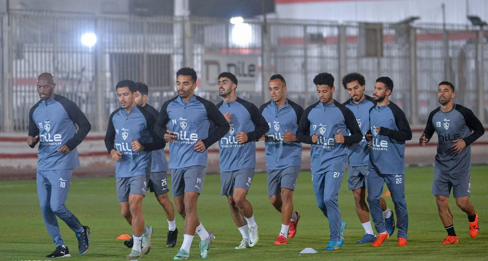 عيشها بسعادة مشهد مميز على هامش مران الزمالك قبل مواجهة فيوتشر في
